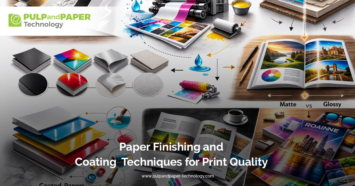 Paper Finishing & Coating Techniques for Print Quality