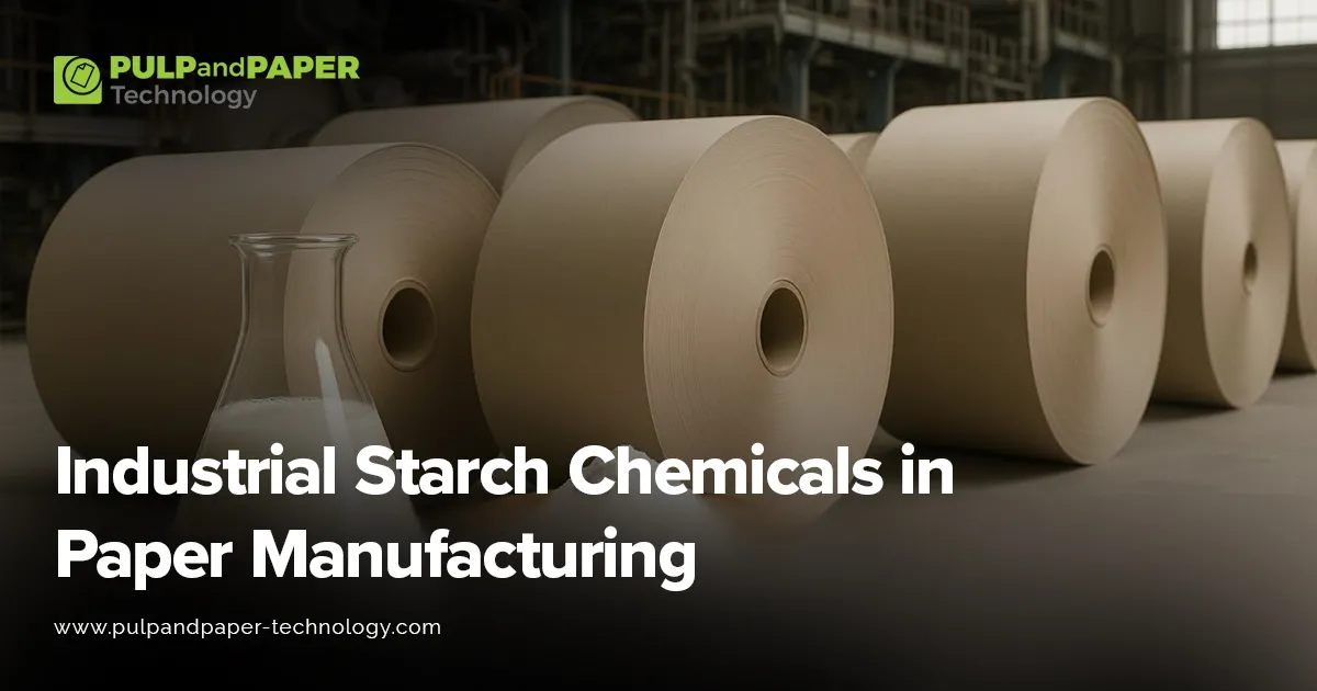 Industrial Starch Chemicals in Paper Manufacturing | Paper Starch